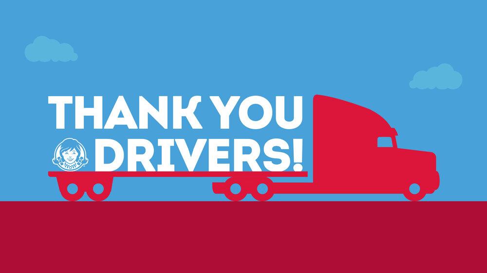 Thank You, Truck Drivers! | Wendy's® Blog