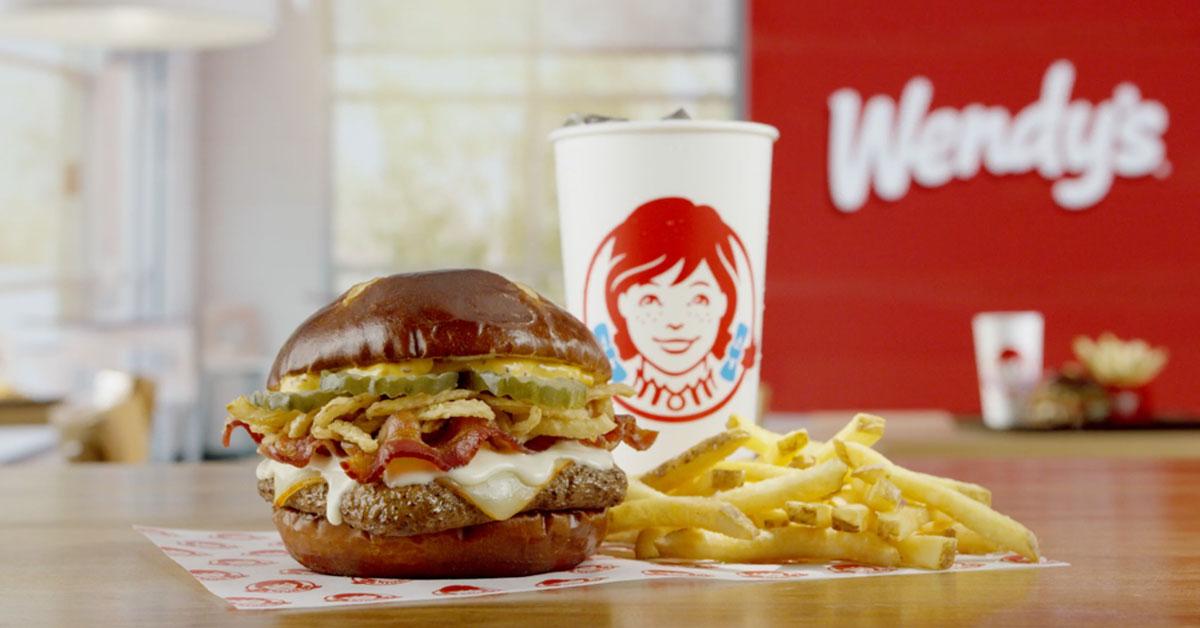 It’s Back! The Pretzel Bacon Pub Cheeseburger Has Returned | Wendy's® Blog