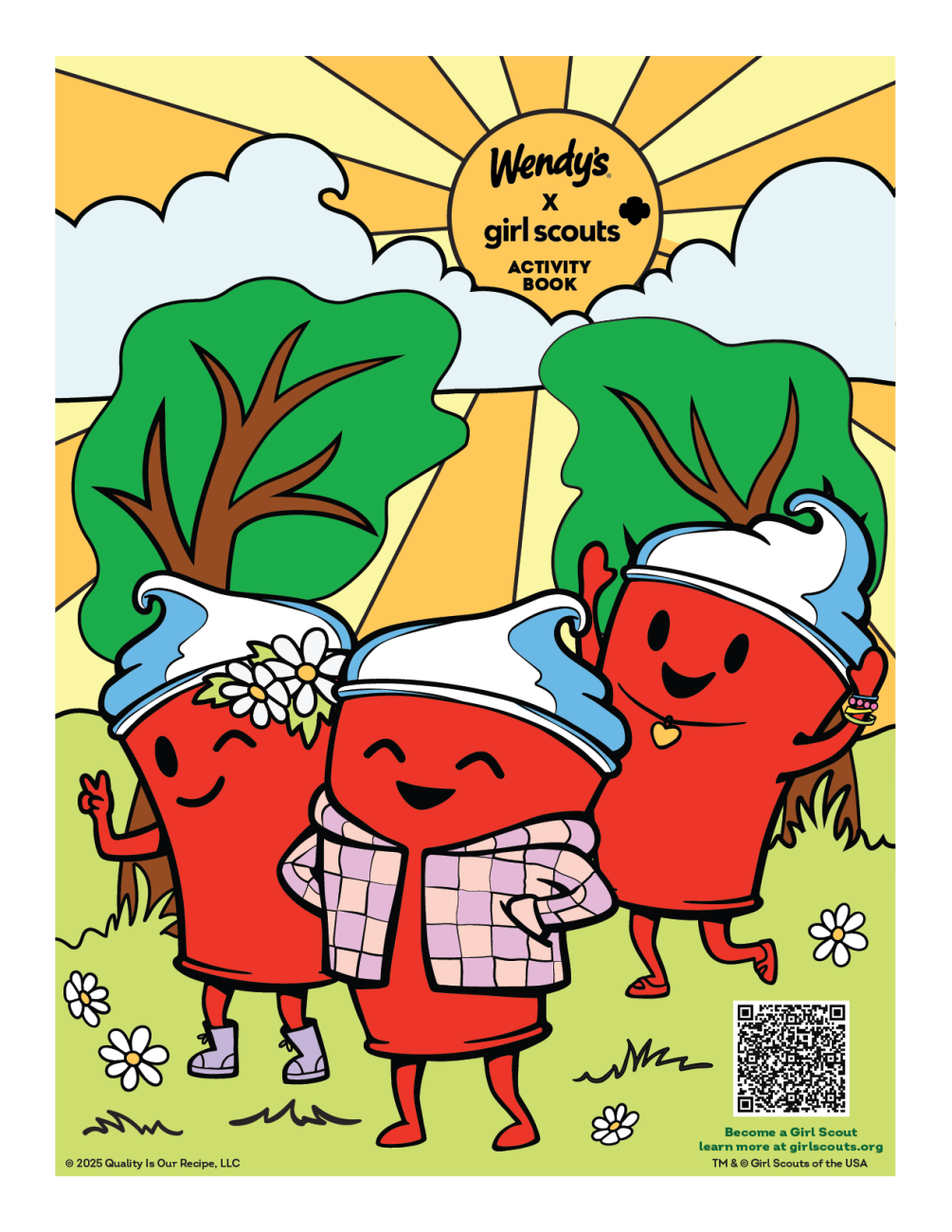 Wendy's® | Wendy's Thin Mints Frosty Activity Book